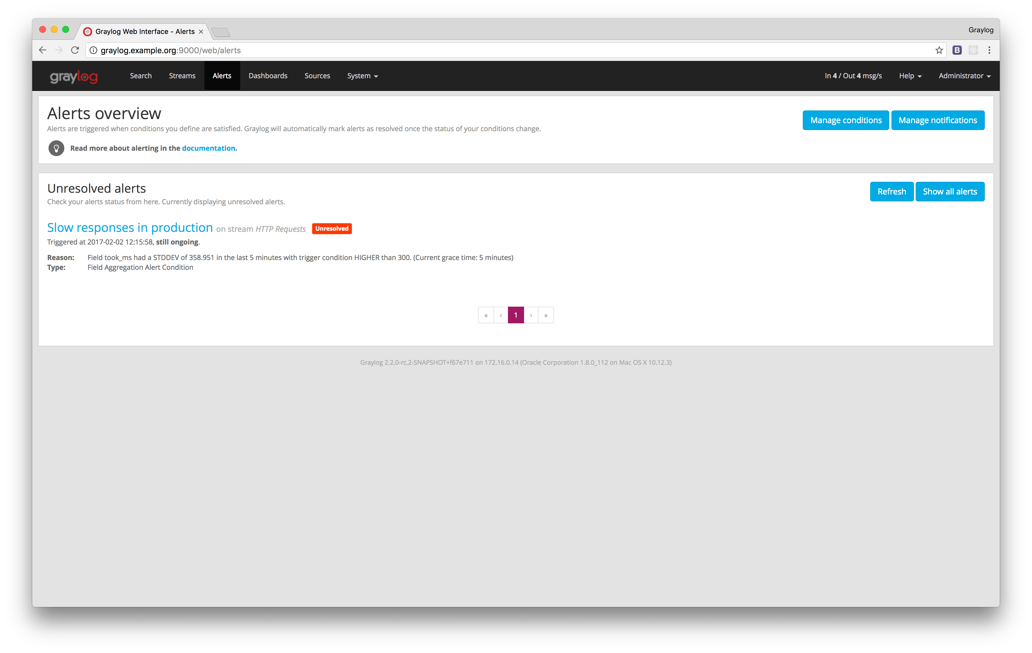 Alerts Graylog 3 0 0 Alerts Graylog 3 0 0